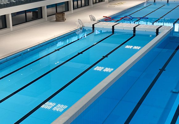 Movable floors for swimming pools by Variopool BV